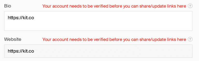 Announcement: Verify Your Kit Profile – Kit.co